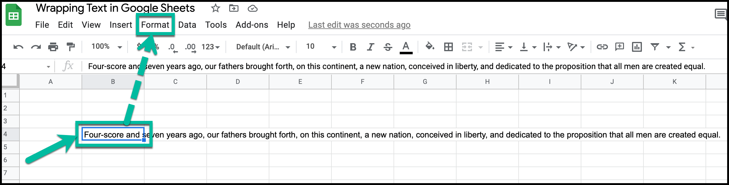 How To Wrap Text In Google Sheets Mobile Vrogue