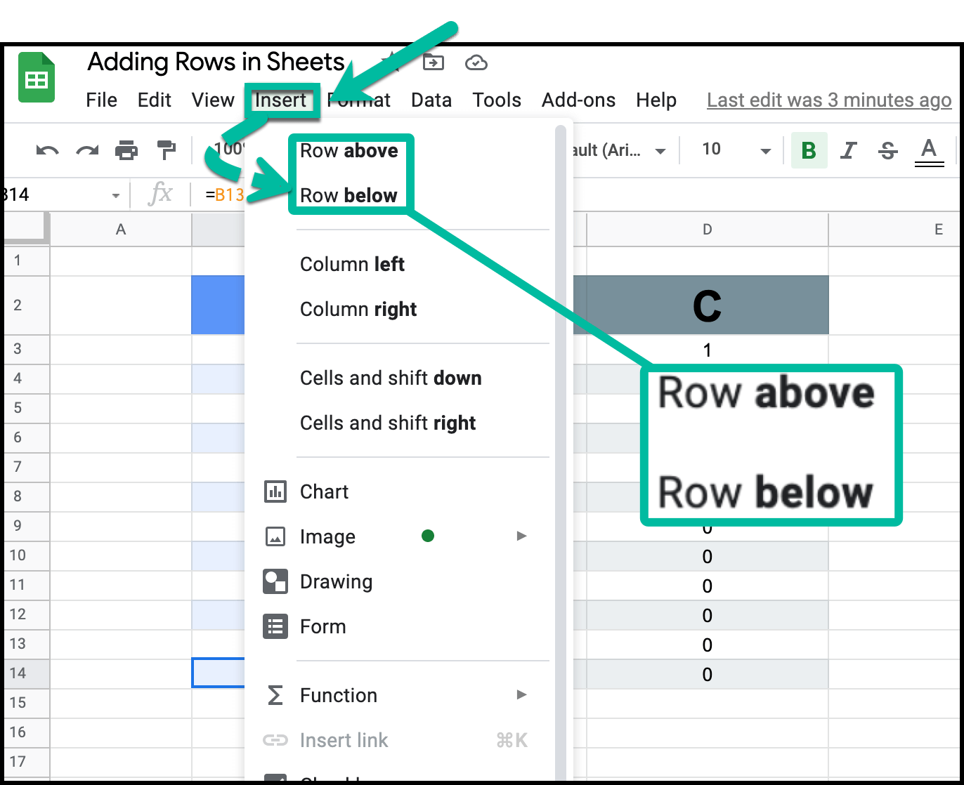 How To Insert Multiple Rows In Google Sheets 8020sheets
