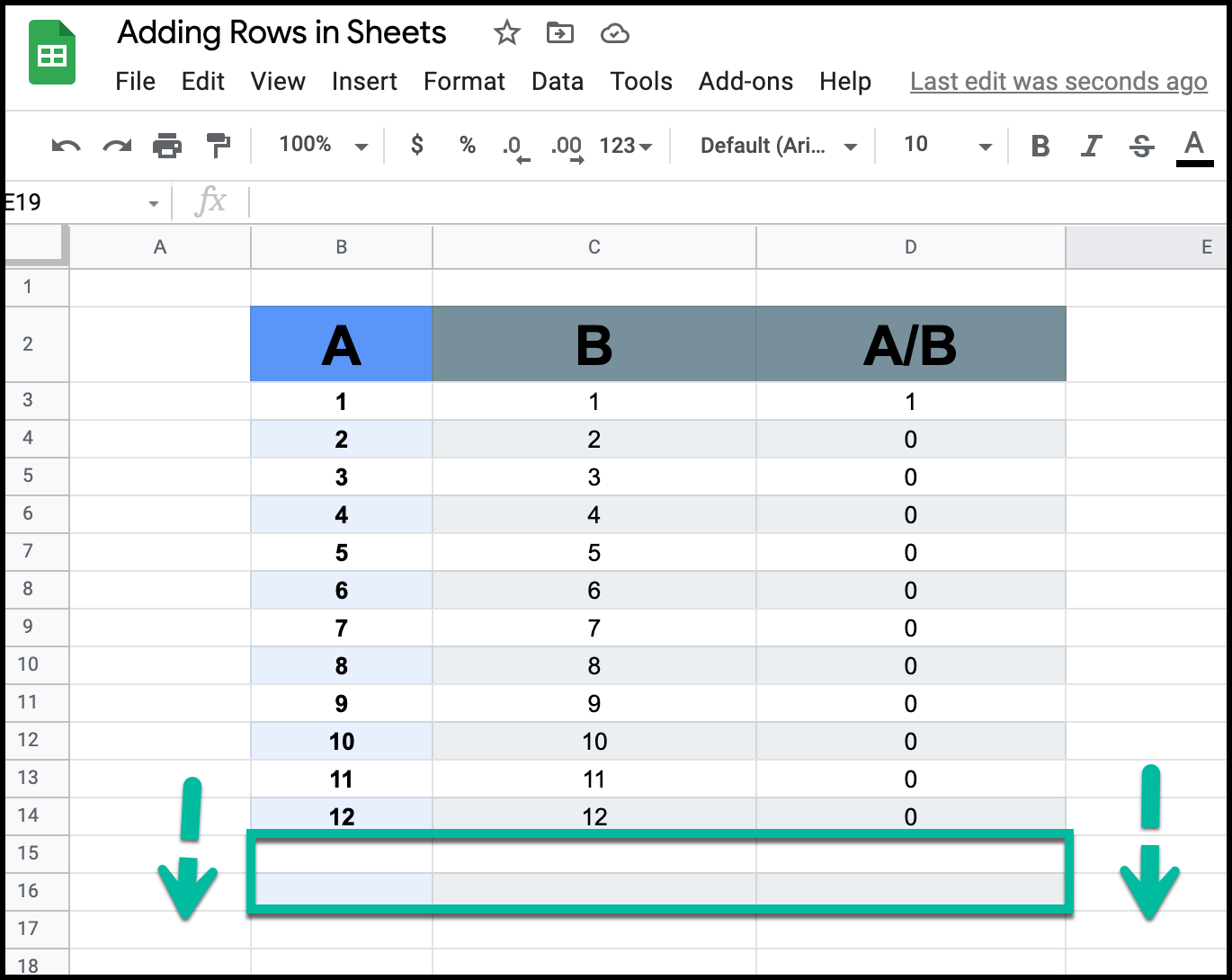 How To Add Rows In Google Sheets Printable Templates