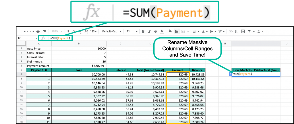 How To Find The Sum Of A Column In Google Sheets