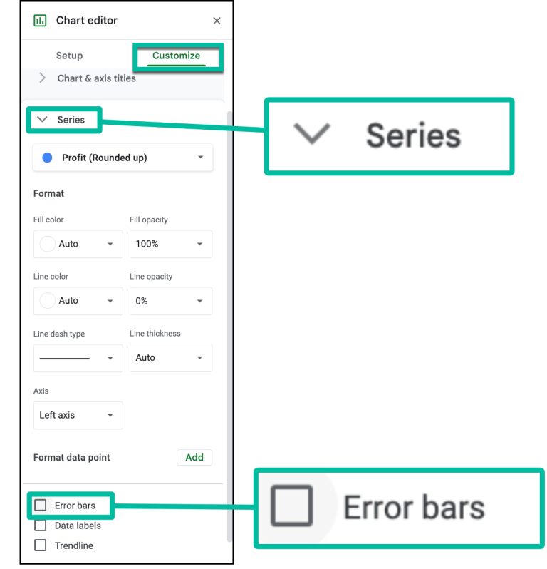 How To Add Error Bars In Google Sheets 8020sheets